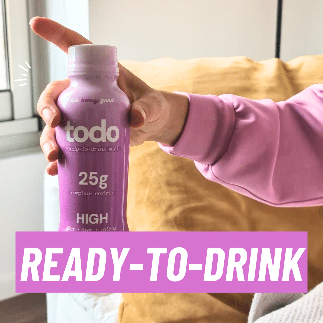 Drink Todo - High Protein Breakfast shakes & meal replacement drinks – todo