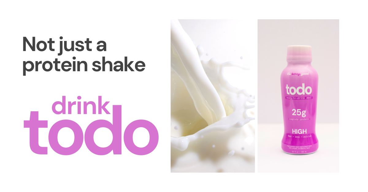Drink Todo - High Protein, High Fiber shakes | Meal replacement drinks ...