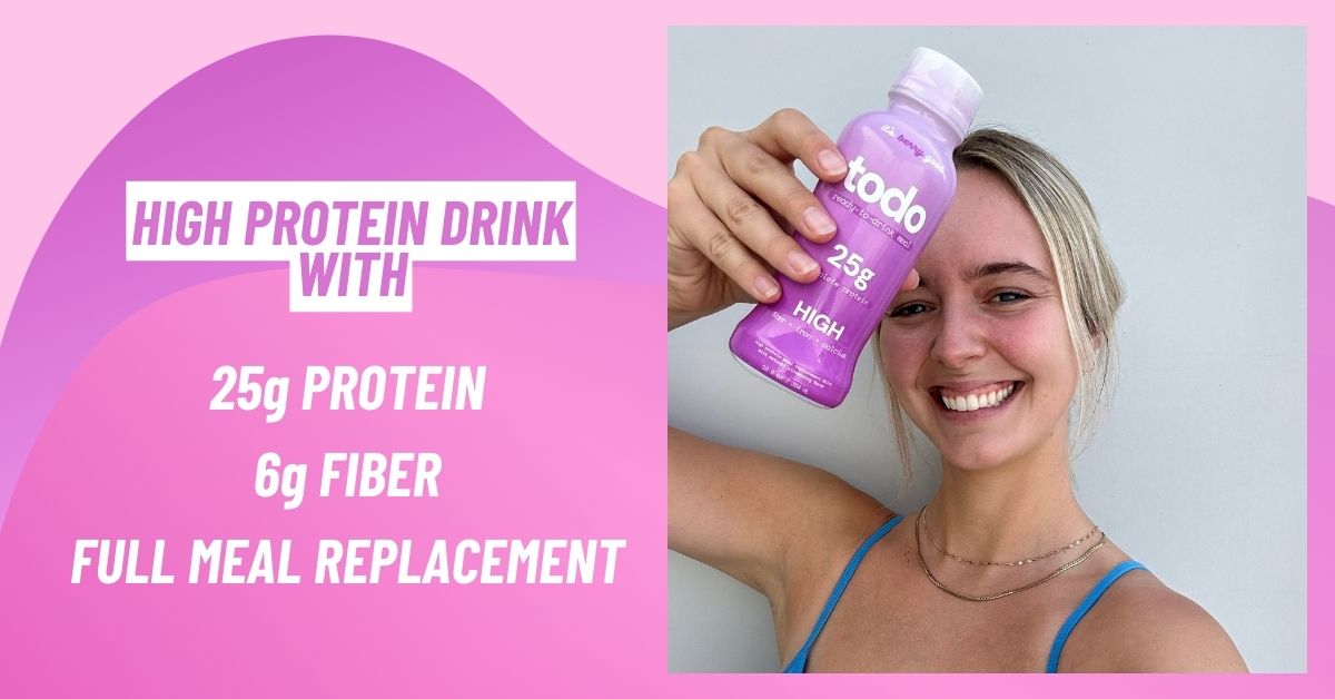 Drink Todo - High Protein Breakfast shakes & meal replacement drinks – todo
